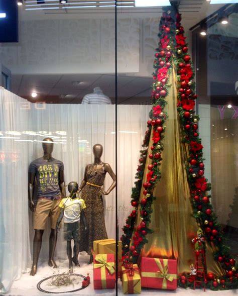 Christmas window display