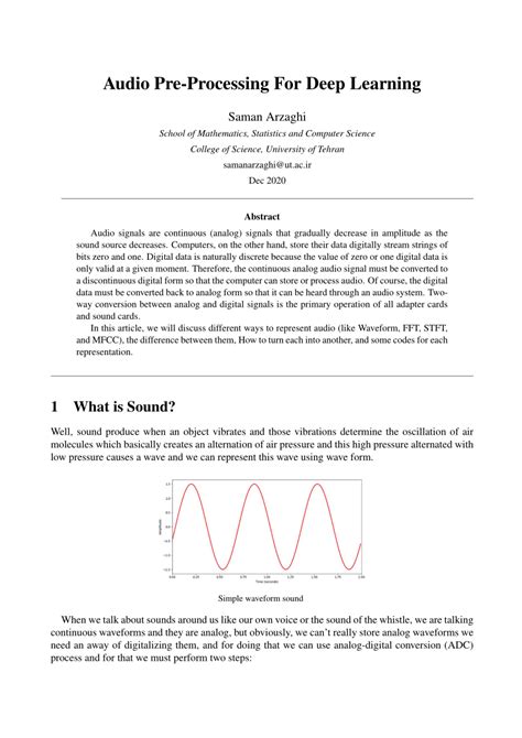 Image result for Deep Learning Audio Processing