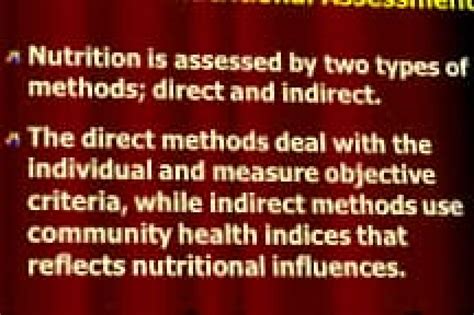 Image result for Nutritional Assessment Methods