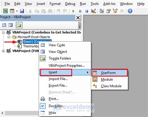 Image result for Code-VBA Combo Box