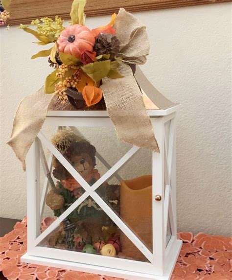 Fall Lanterns Decorating with Fall Lanterns - my home of all seasons