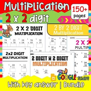 Image result for 4th Grade Multiplication 2-Digit by 2 Digit