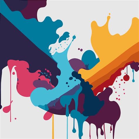 Image result for Colored Ink Splatter