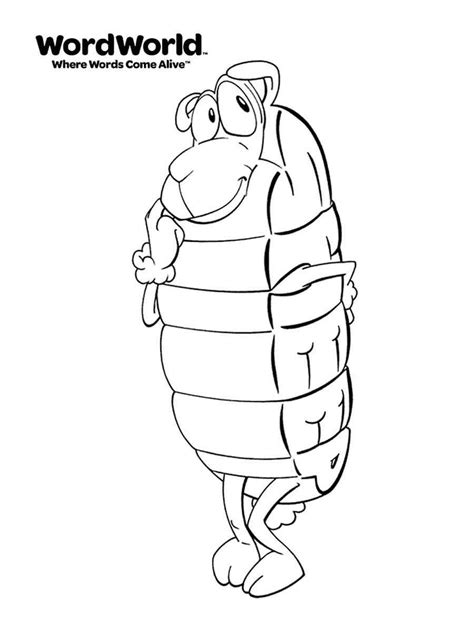 Image result for WordWorld Coloring Pages Printable