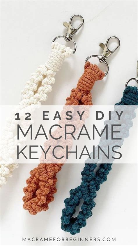 Image result for Macrame Simple for Keychains