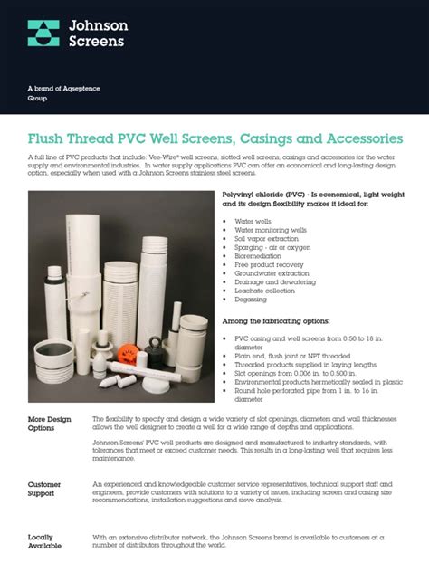 Image result for PVC Well Screen Diffuser Tips