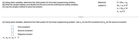 Image result for Slack Variable in Linear Programming