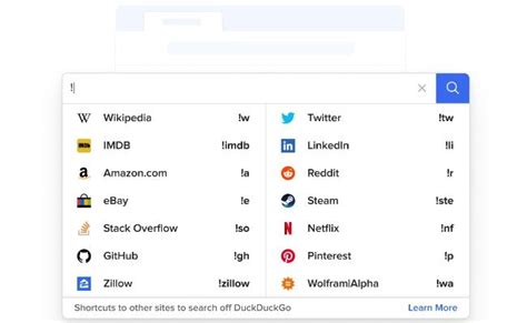 Image result for Duck Duck Go Features