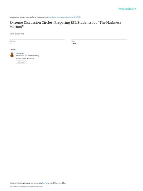 Image result for Harkness Discussion Method