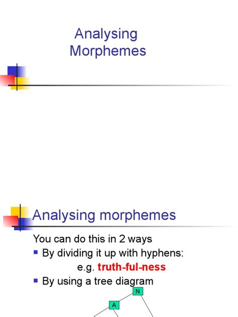 Image result for Examples of Morphological Analysis