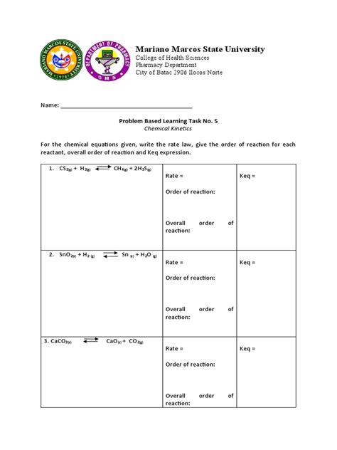 Image result for Chemical Kinetics Module Cover Page