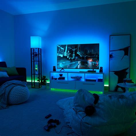 Led Light Strips Behind Tv