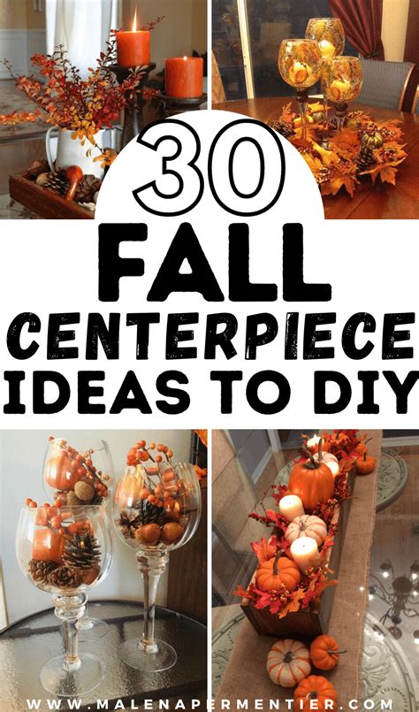 Image result for Fall Table Decorations DIY