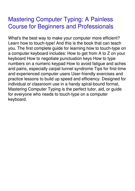 Image result for Mastering Computer Typing