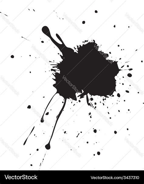 Image result for Black Splatter Vector