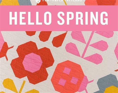 Image result for Hello Spring Patchwork Pattern Book