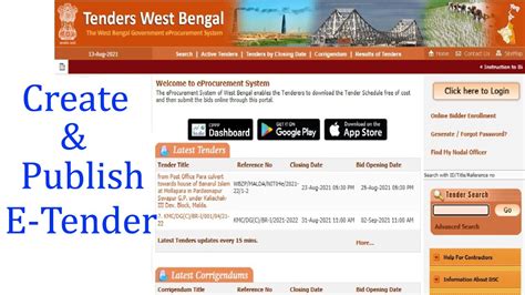 Image result for eTender Tutorial