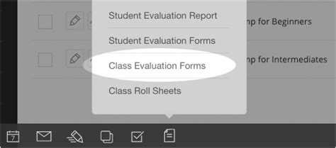 Image result for Generic Class Evaluation Form