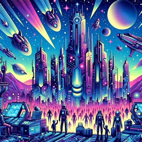 Image result for Sci-Fi Illustration Computer
