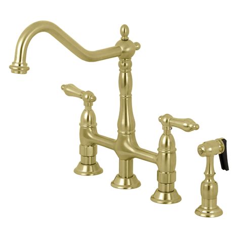 Image result for Bridge Style Faucet Kitchen Faucets