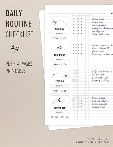 Image result for FlyLady Printable Daily Routine Cards