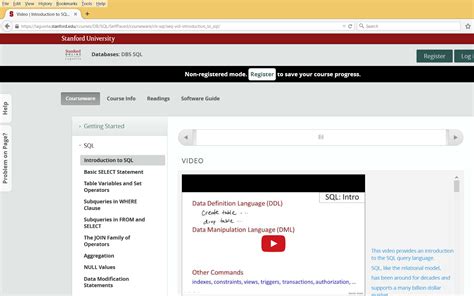 Image result for Courses On Learning SQL for Free