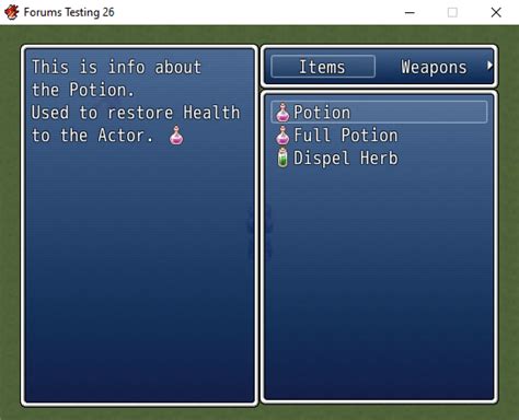 Image result for RPG Hack Menu