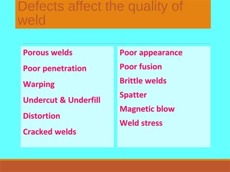 Image result for Welding Defects PPT