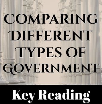 Image result for Types of Government Comparison Chart
