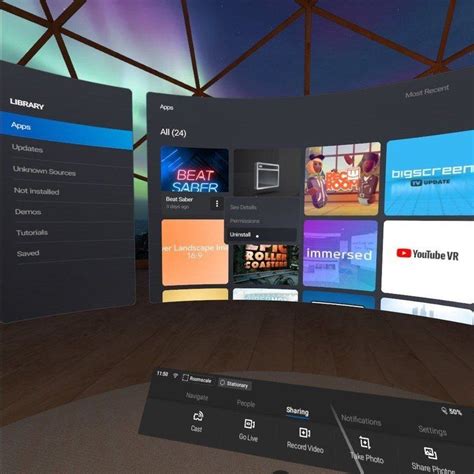 Image result for Oculus Quest Library