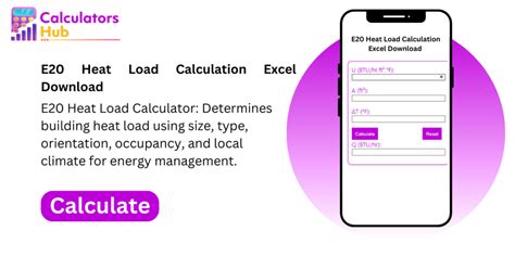 Image result for E20 Heat Load Examples