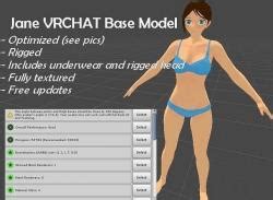 Image result for Female Base-Model VRChat