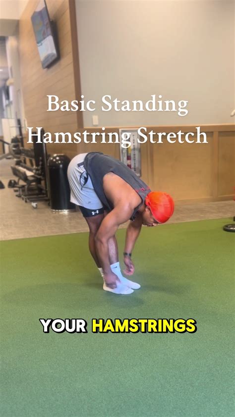Image result for Standing Hamstring Stretch