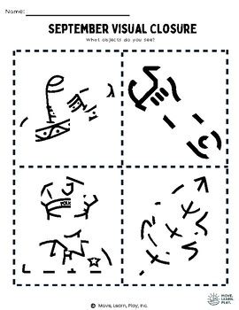 Image result for Visual Closure Writing Task