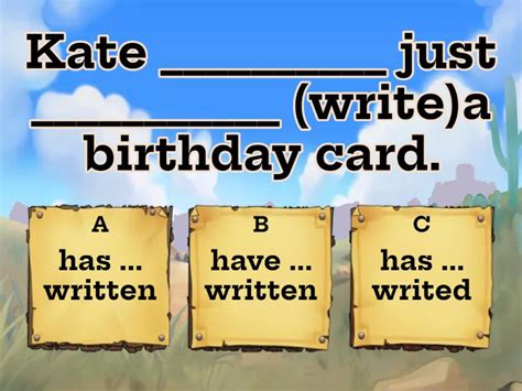 Image result for Game Using Present Perfect