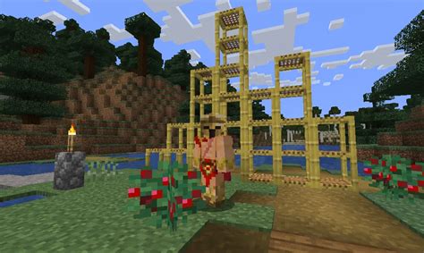 Image result for How to Scaffolding in Minecraft Java