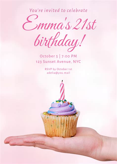 Image result for Birthday Invitations Examples