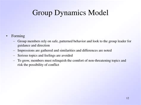 Image result for Group Dynamics Model