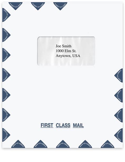 Envelope For First Class Mail at Matthew Brunskill blog
