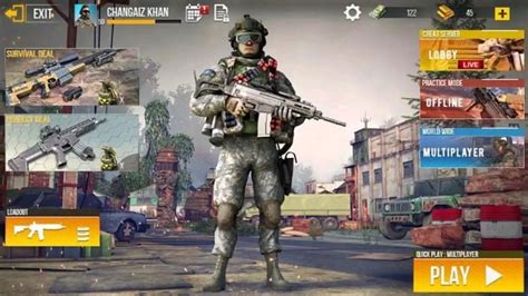 Image result for Offline Android Games Like Codm