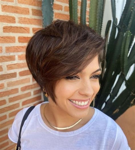 Image result for Angled Pixie Cut