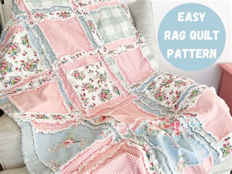 Image result for Easy Rag Quilt Pattern