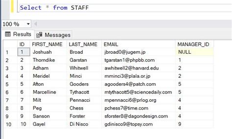 Image result for SQL Statement Self Join On Table