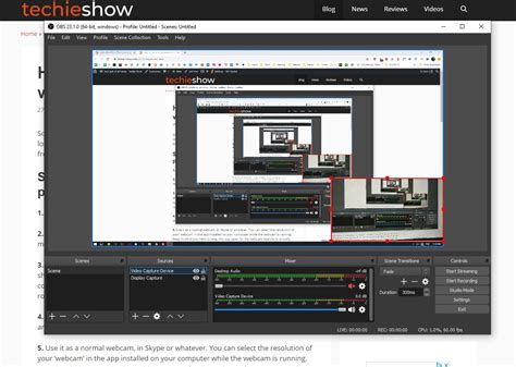 Image result for How to Add Android Phone Camera to OBS