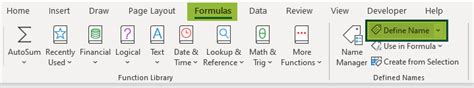 Image result for Excel Name Range