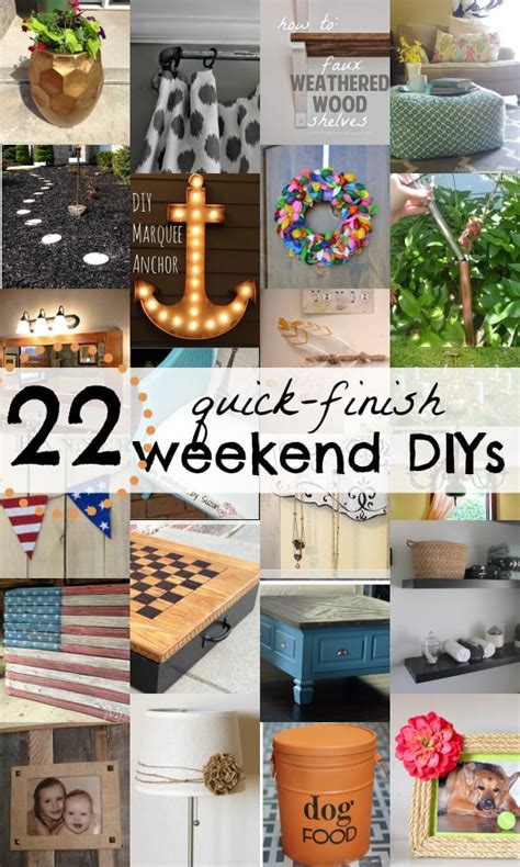 Image result for Mini Weekend Projects