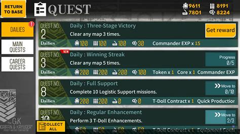 Image result for Girls Frontline UI