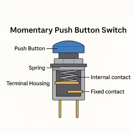 Image result for How Latching Push Button Switches Work