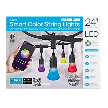 Image result for Atomi Smart LED Color String Lights Alexa Connection
