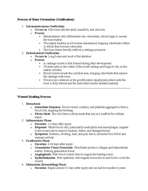Image result for Bone Formation Process